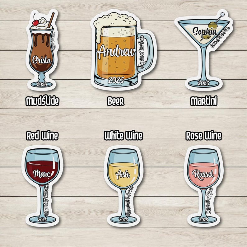 Personalized Cruise Drink Magnets, Door Magnets - Etsy
