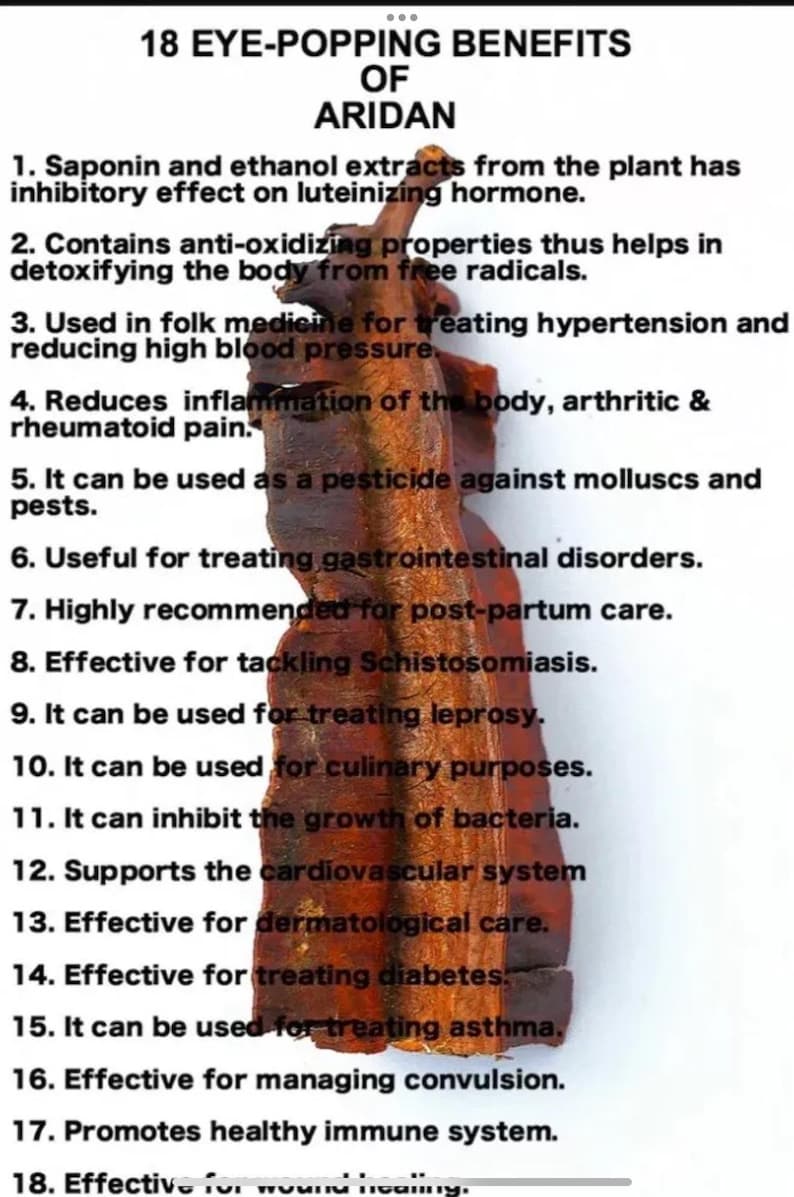 Prekese Aidan Pods (tetrapleura Tetraptera) - Natural African Herbal ...