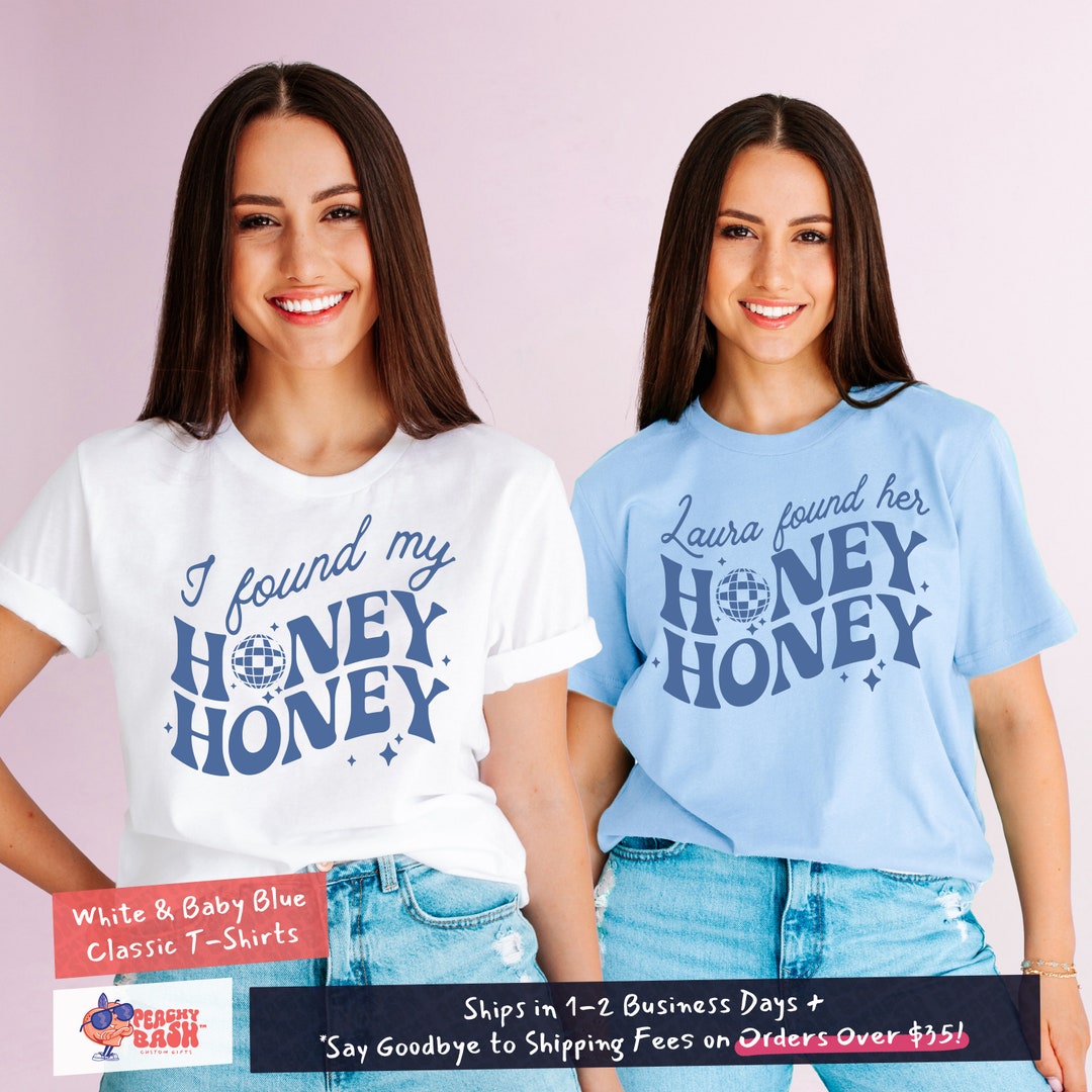 Disco Bachelorette Shirts, I Found My Honey Honey Shirts, Retro Bachelorette Shirts for Future ...