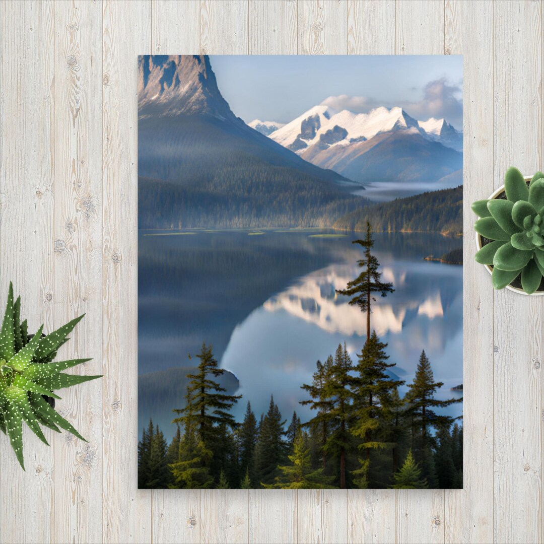 Colorado Mountain Poster Rocky Mountains Poster Colorado Wall Art Wall ...