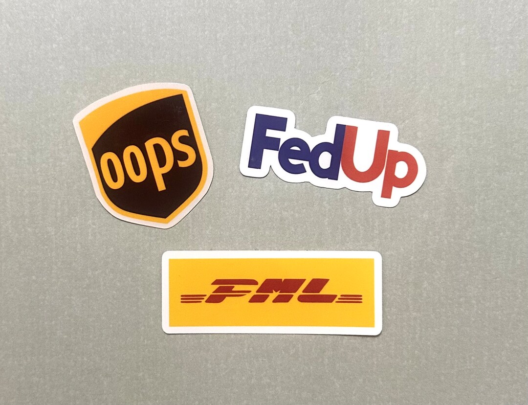 Funny Shipping Sticker Set - Etsy