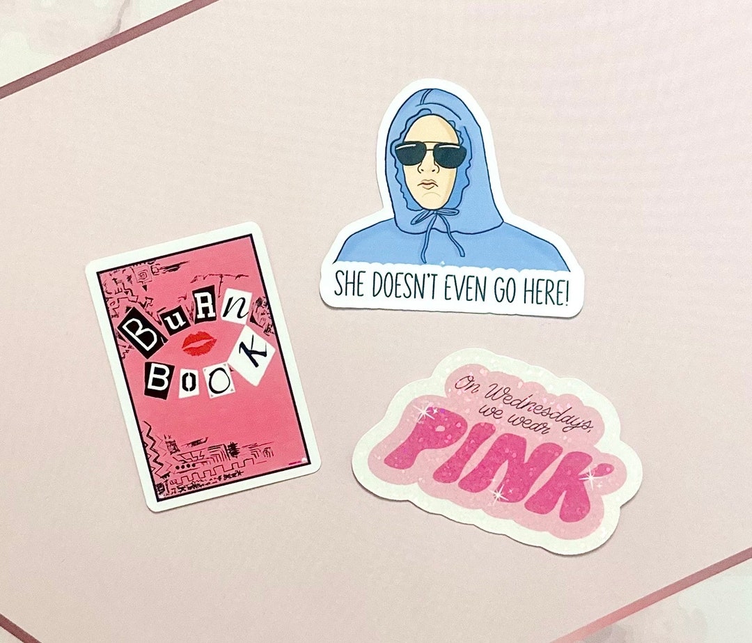 Mean Girls Vinyl Sticker Set - Etsy