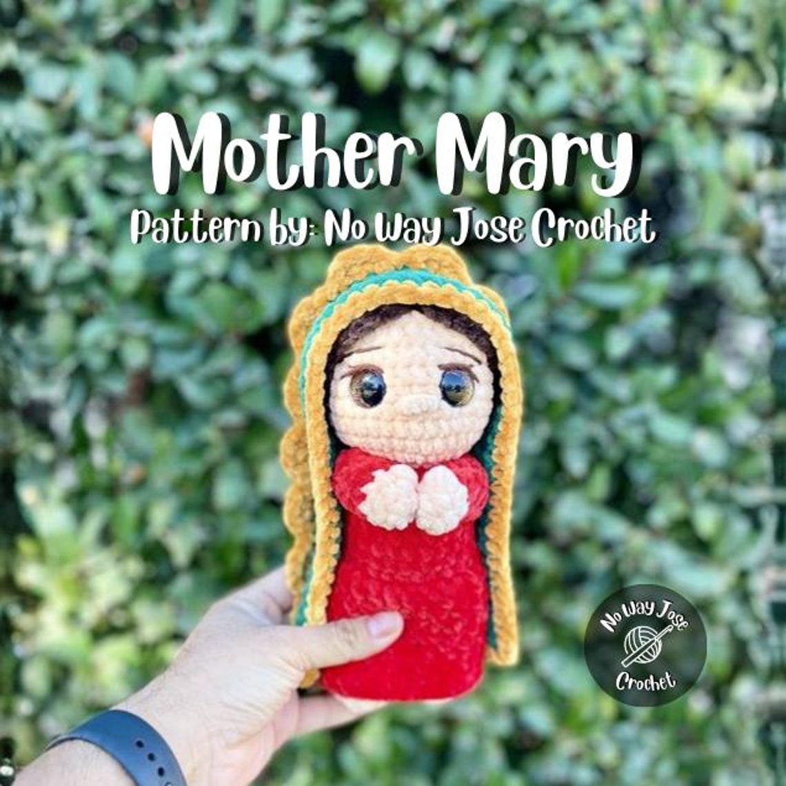 Mother Mary (virgin Mary) Crochet Pattern – Amigurumi Doll PDF - Etsy