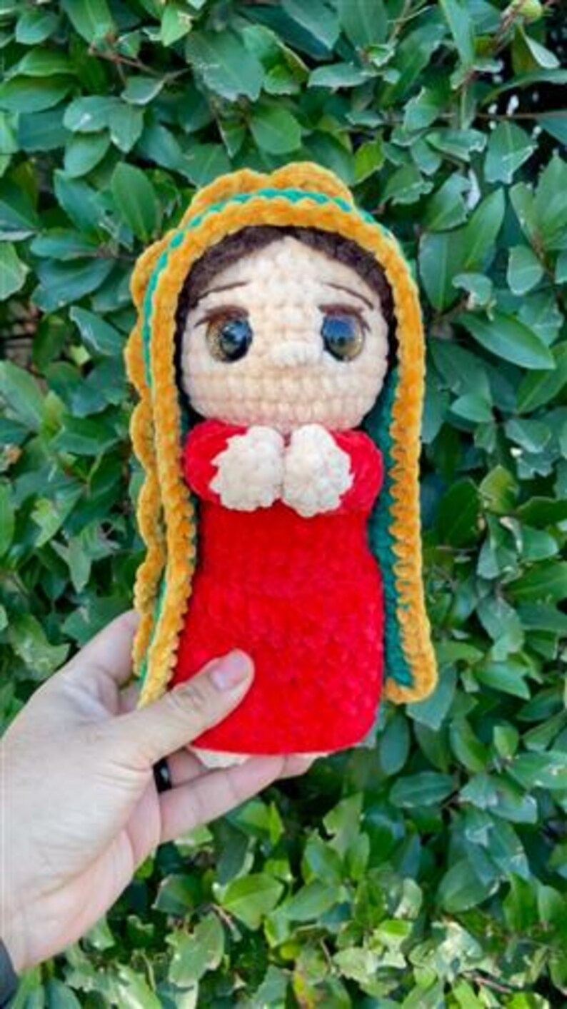 Mother Mary (virgin Mary) Crochet Pattern – Amigurumi Doll PDF - Etsy