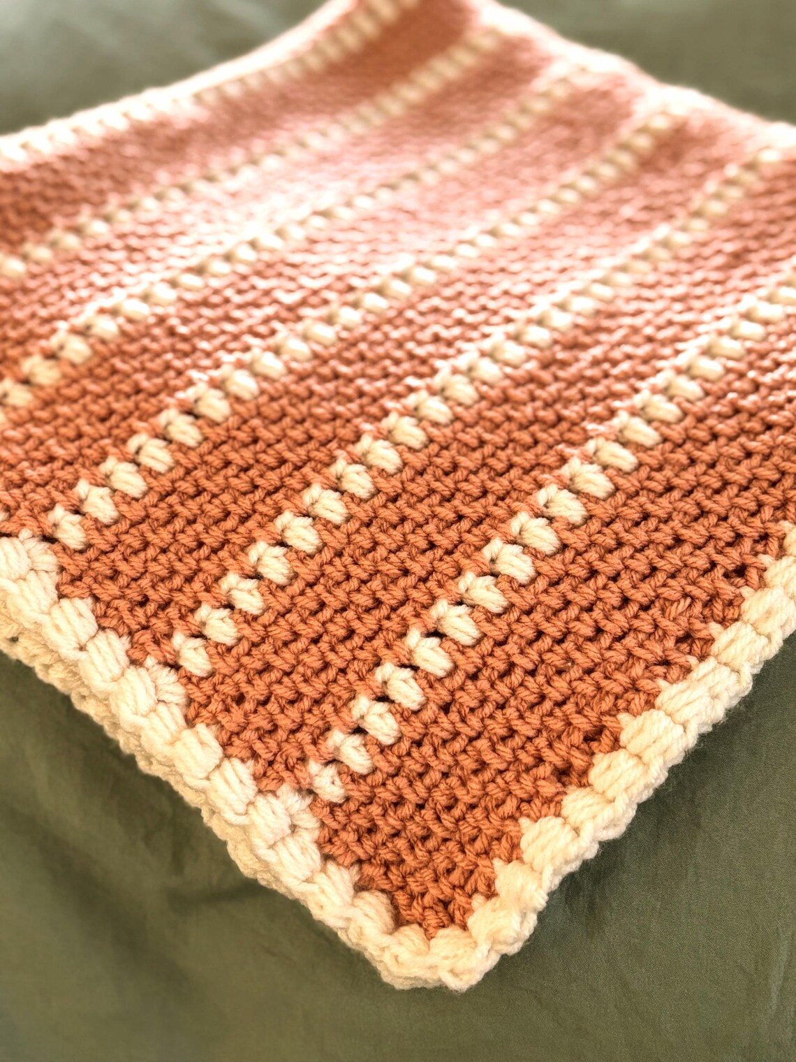 Crochet Blanket Pattern: the Marlowe Keepsake (PDF + Video Tutorial) - Etsy