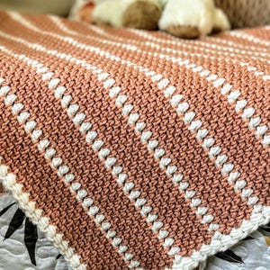 Crochet Blanket Pattern: the Marlowe Keepsake (PDF + Video Tutorial) - Etsy