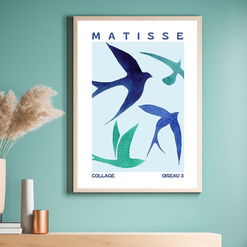 Matisse Birds Print - Etsy