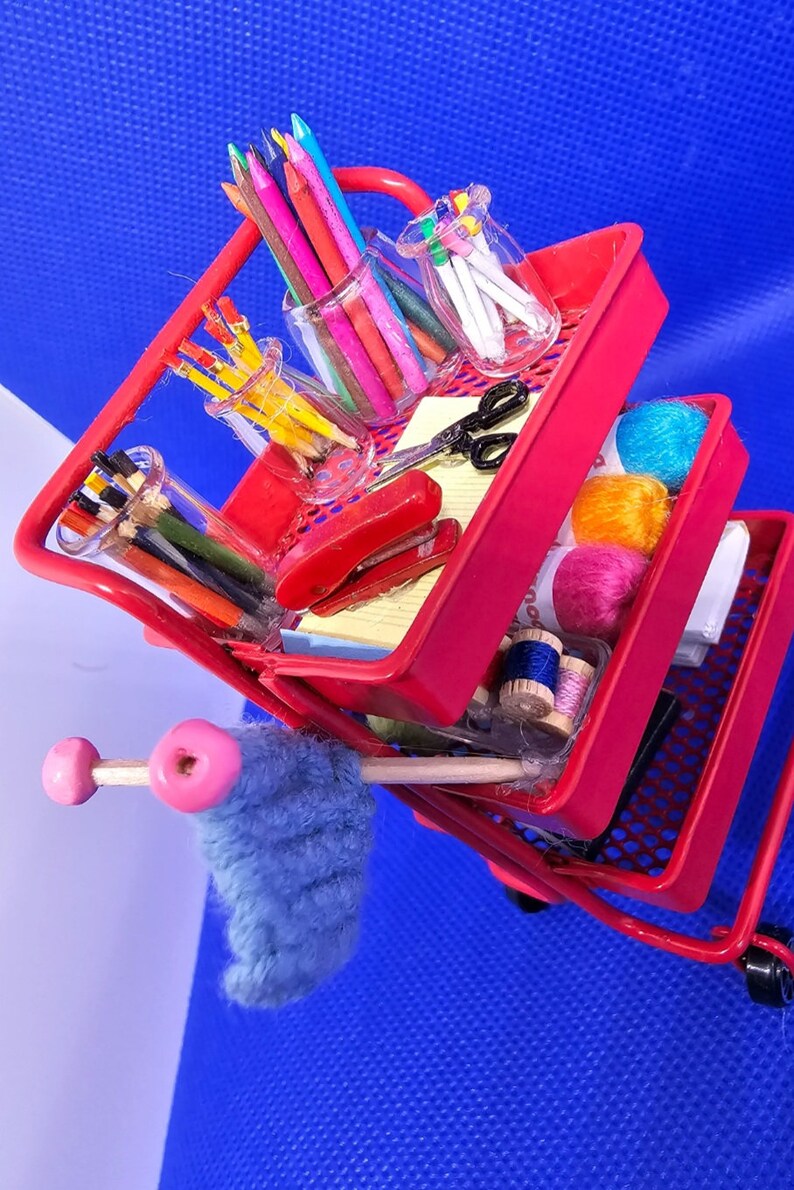 Miniature Craft Cart - Etsy