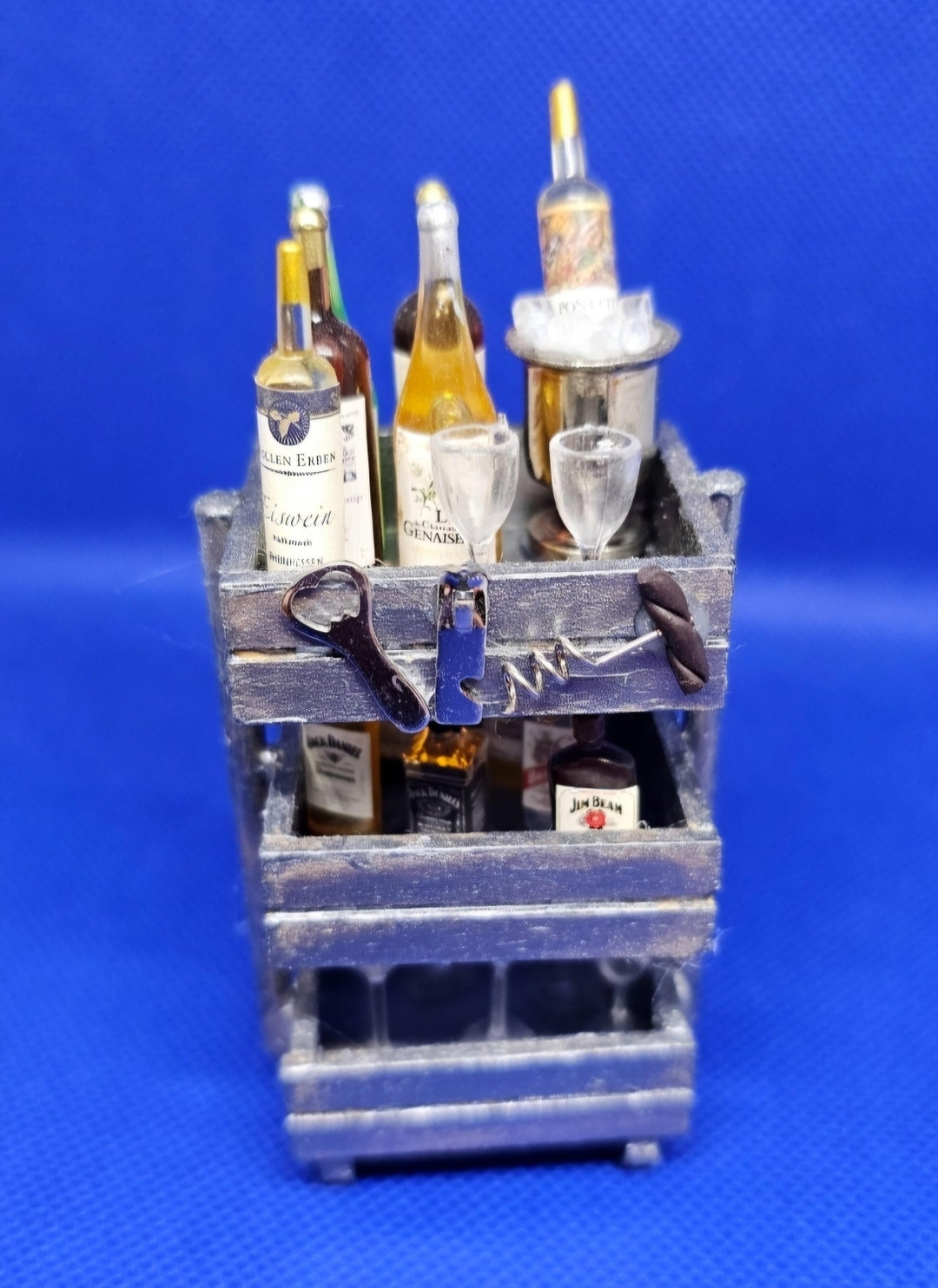Miniature Bar Cart - Etsy
