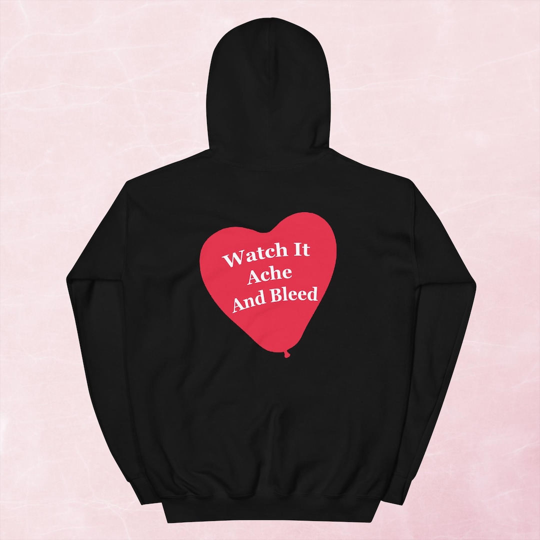 Nieve Ella Inspired Watch It Ache and Bleed Unisex Hoodie - Etsy