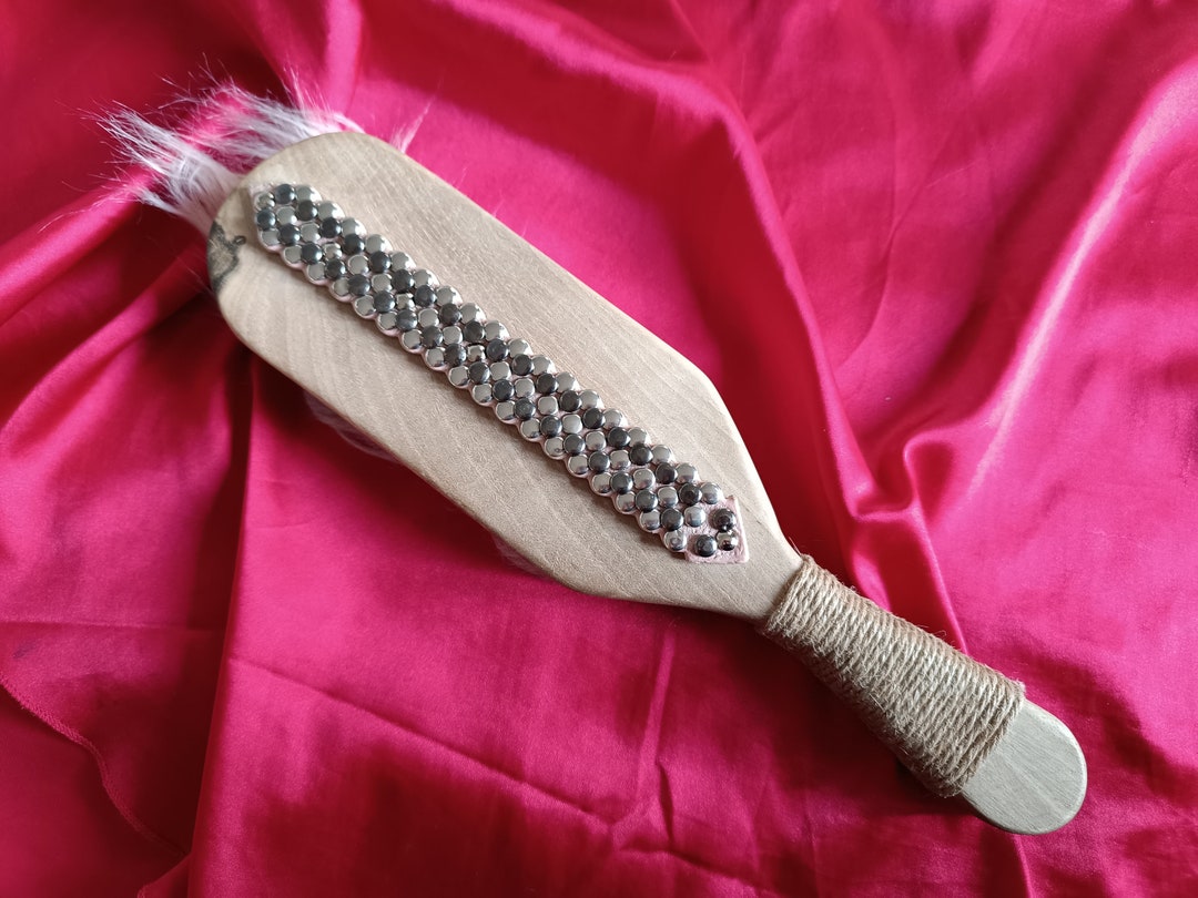 BDSM Float pink Panther, Spanking Float Made of Walnut Wood, Spanking ...