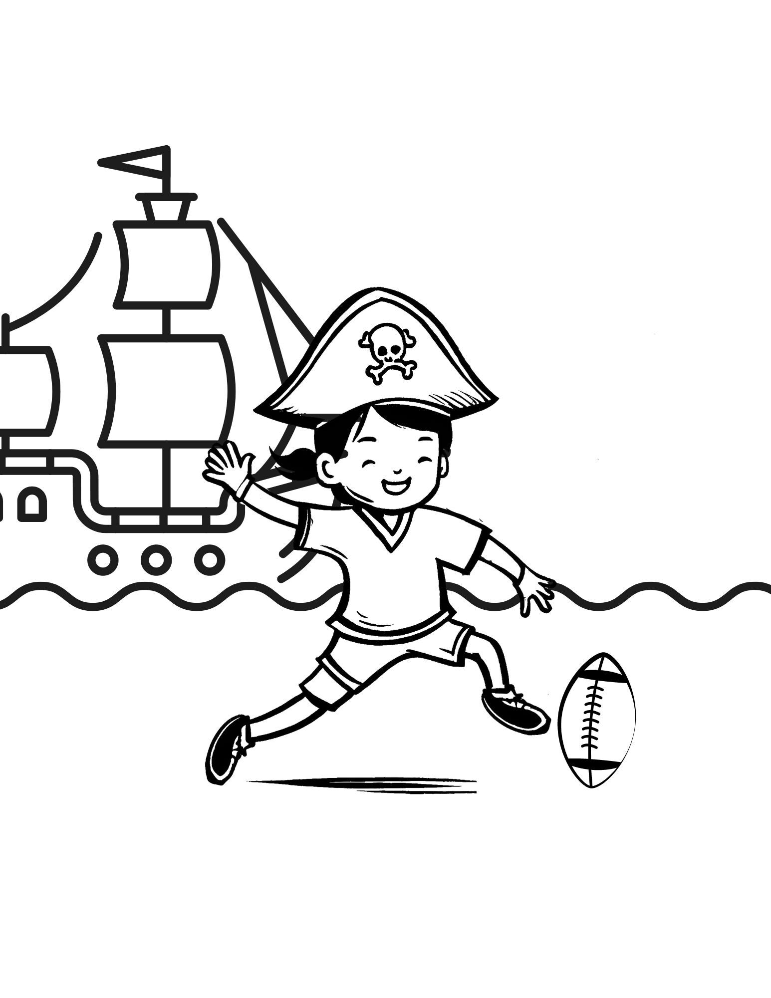 Professional Football League Mascot Coloring Pages for Kids 32 Team ...