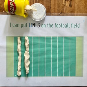 Play Dough Mats - Digital Download, Play Dough Activity, Montessori ...