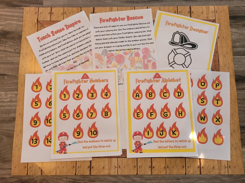 Fire Fighter Rescue - Etsy