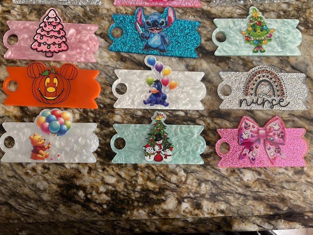 40oz Name Plate Tumbler Topper - Etsy