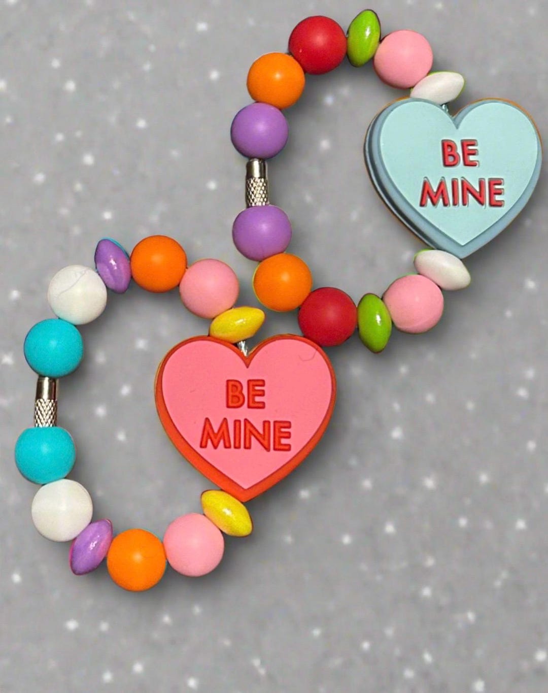 Conversation Heart Stanley Cup Tumbler Handle Charm - Etsy