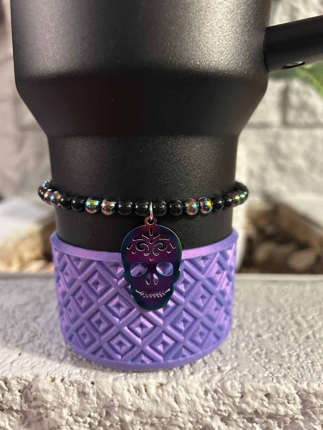 Chroma Skull Stanley Cup Bracelet Boot Topper - Etsy