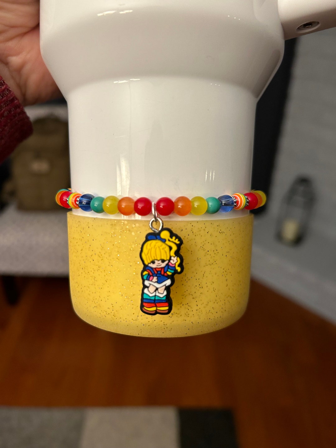 Rainbow Girl Stanley Cup Bracelet Boot Topper - Etsy