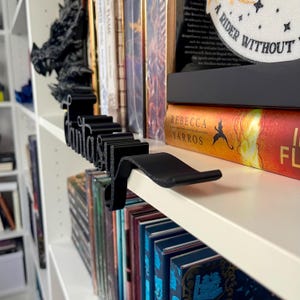 Bookshelf Sign Fantasy Library Book Lover Gift Custom Colors Book Club ...