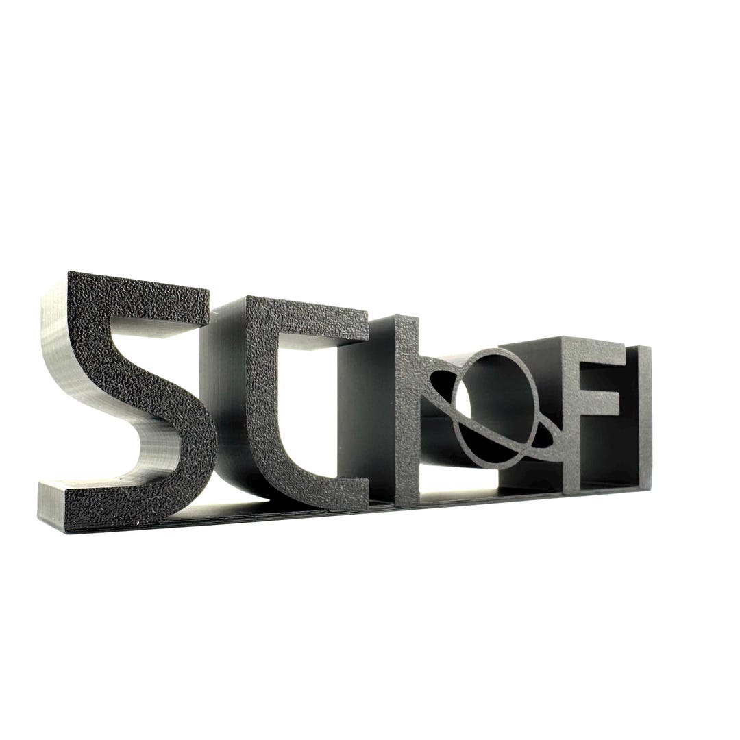 Sci Fi Science Fiction Bookshelf Sign Library Book Lover Gift Book Club ...