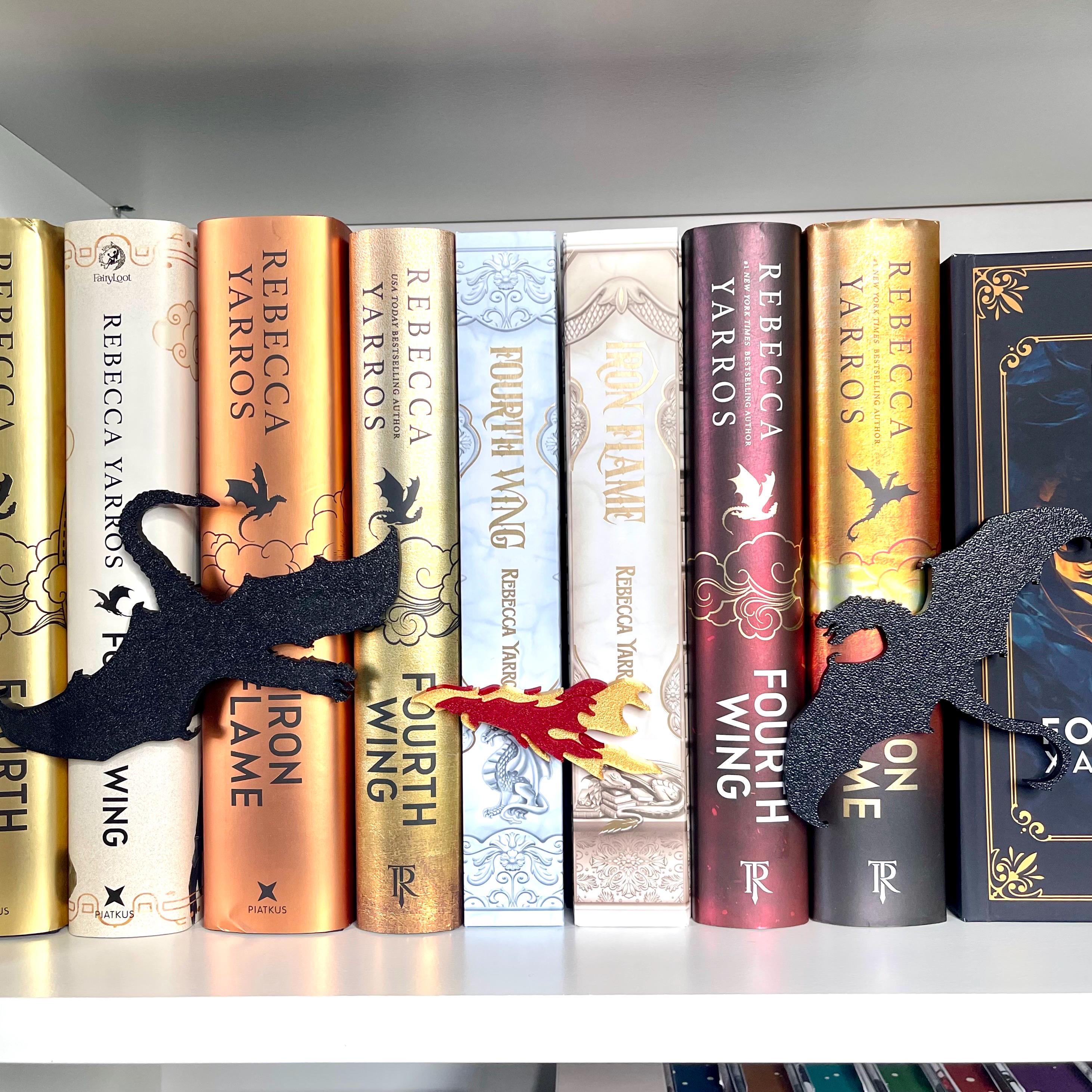 Dragon Bookshelf Decor Fight Scene Diorama Set Wyvern Book Insert 3d ...