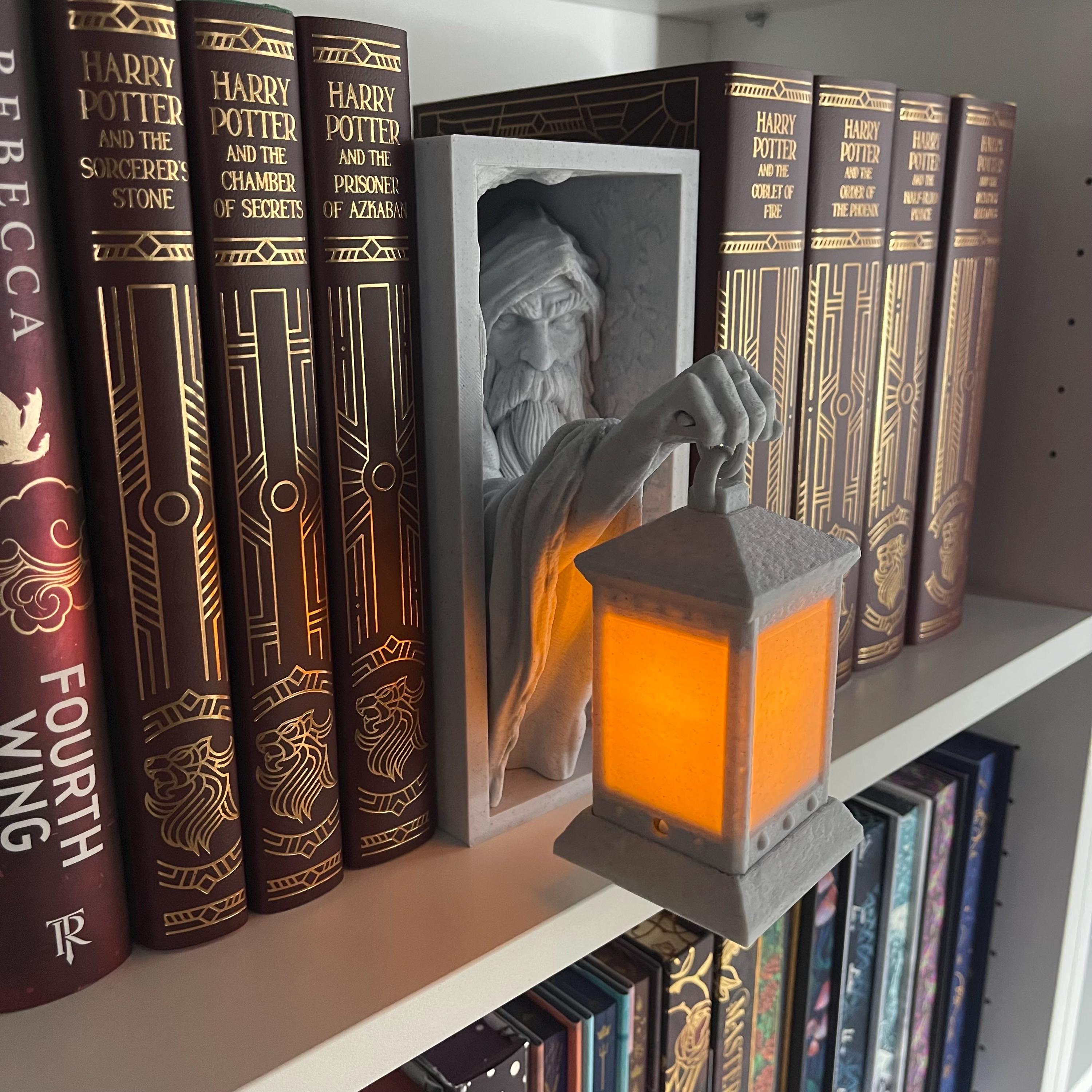 Book Nook Wizard Mage Warlock Library Bookshelf Decor Merch - Etsy