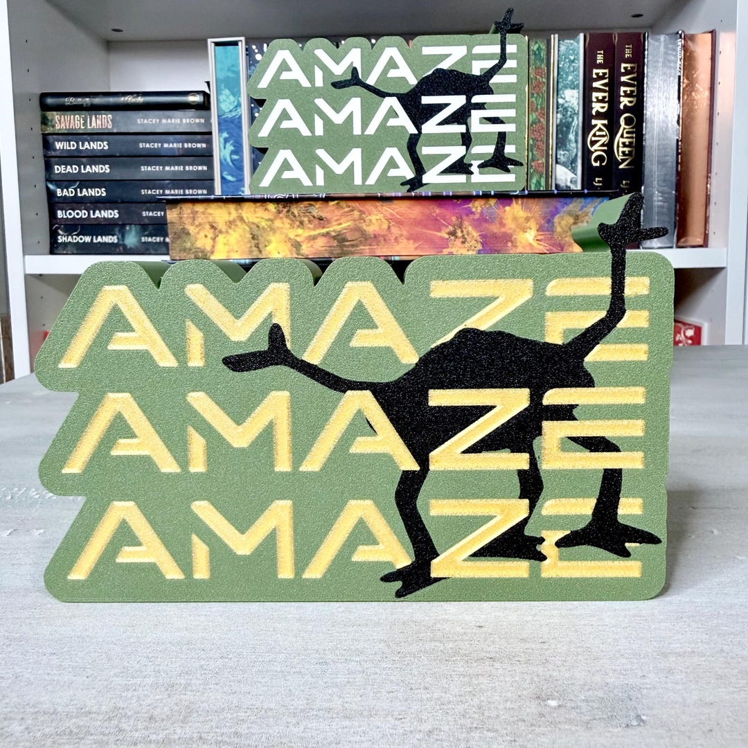 Project Hail Mary Rocky Amaze Amaze Amaze Sign Rocky the Alien ...