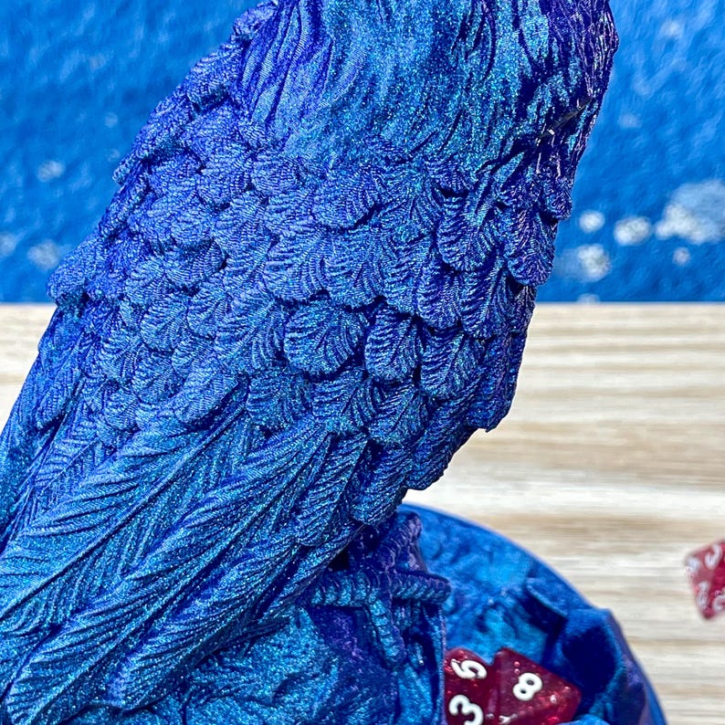 Raven Dice Tower Skull Raven Dice Tower Dnd RPG D20 Dice Tower - Etsy