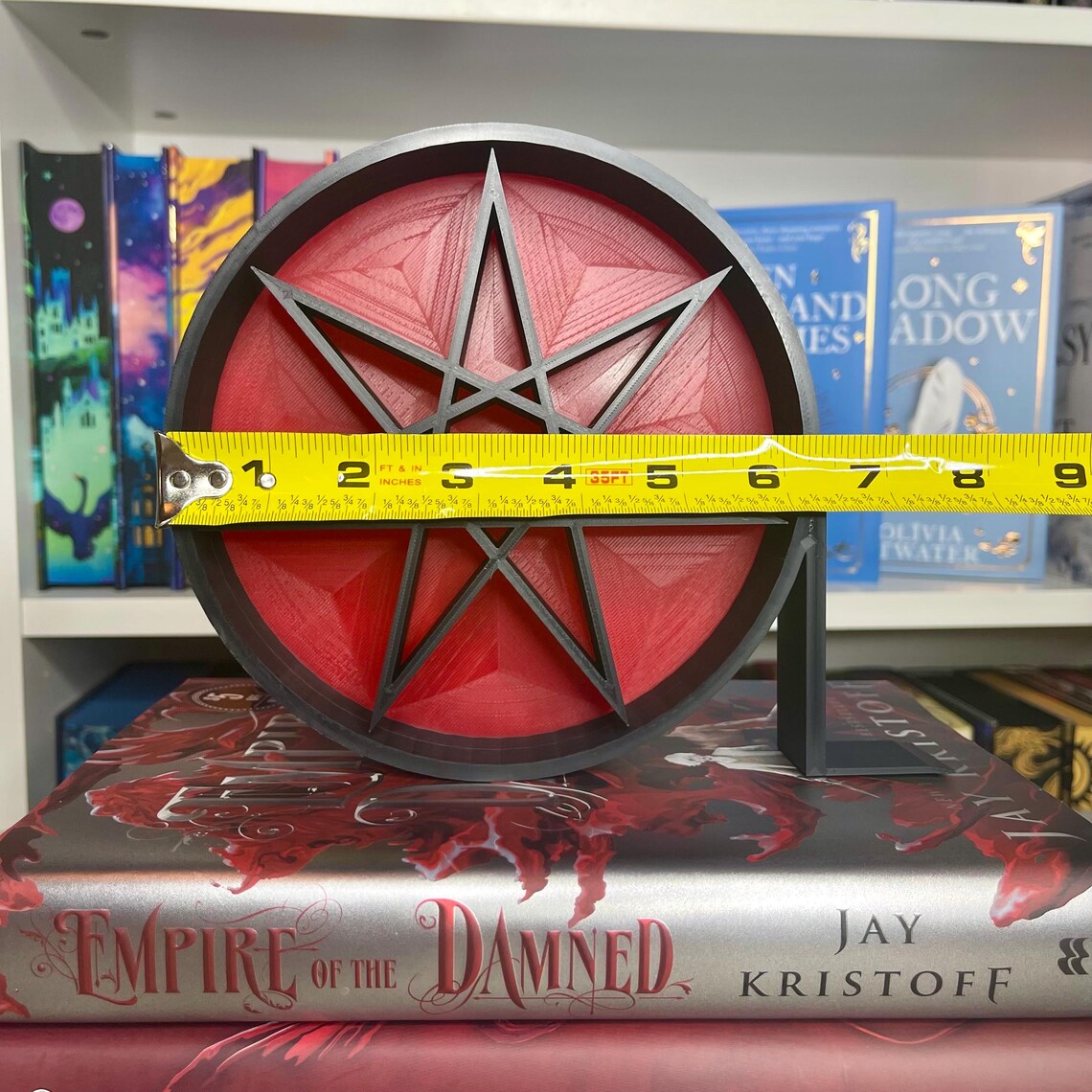Empire of the Vampire Inspired Library Sign Book Shelf Decor, 7 Star ...
