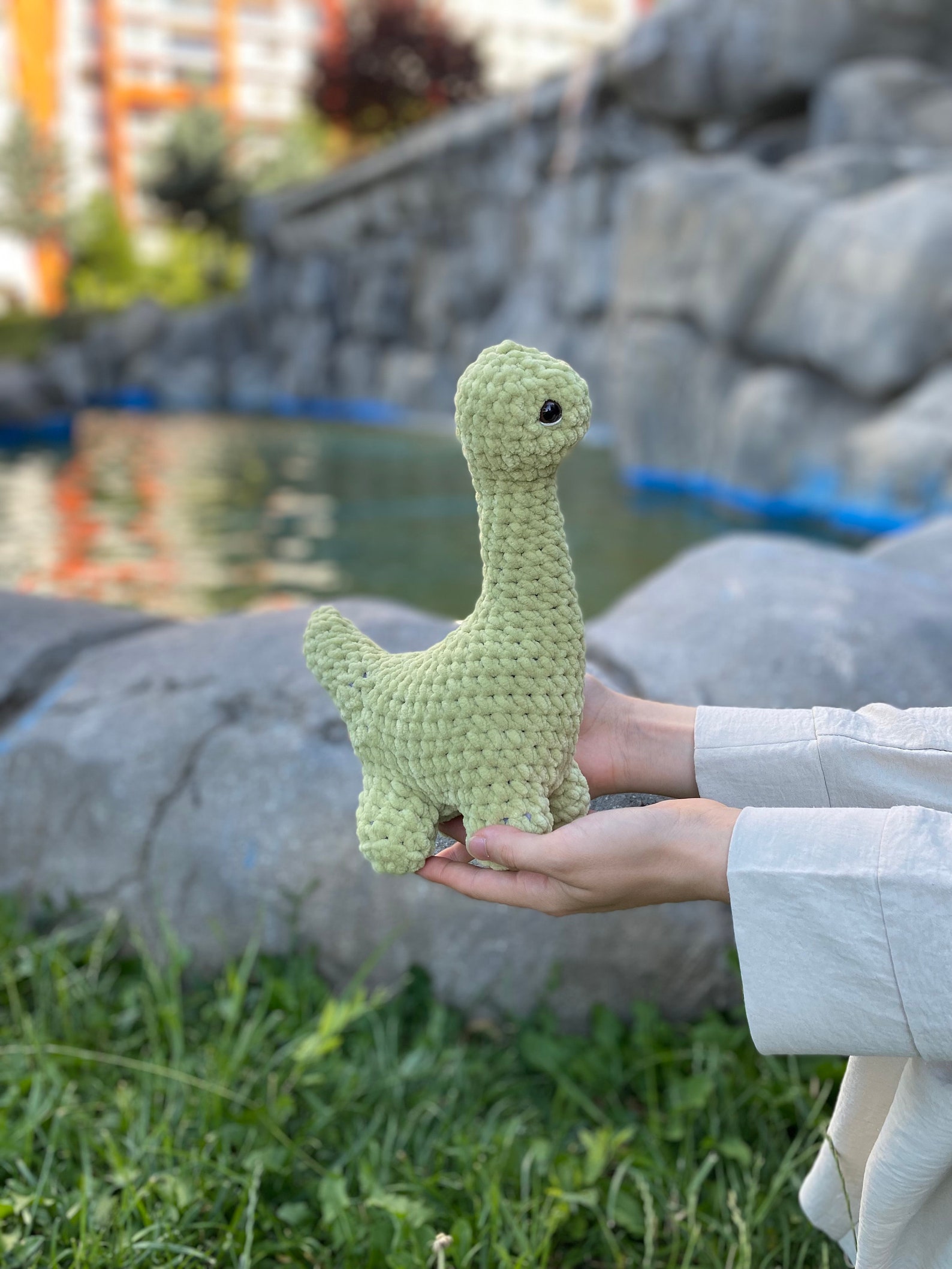 Crochet PATTERN Bronto Dinosaur, Amigurumi Tutorial PDF in English ...