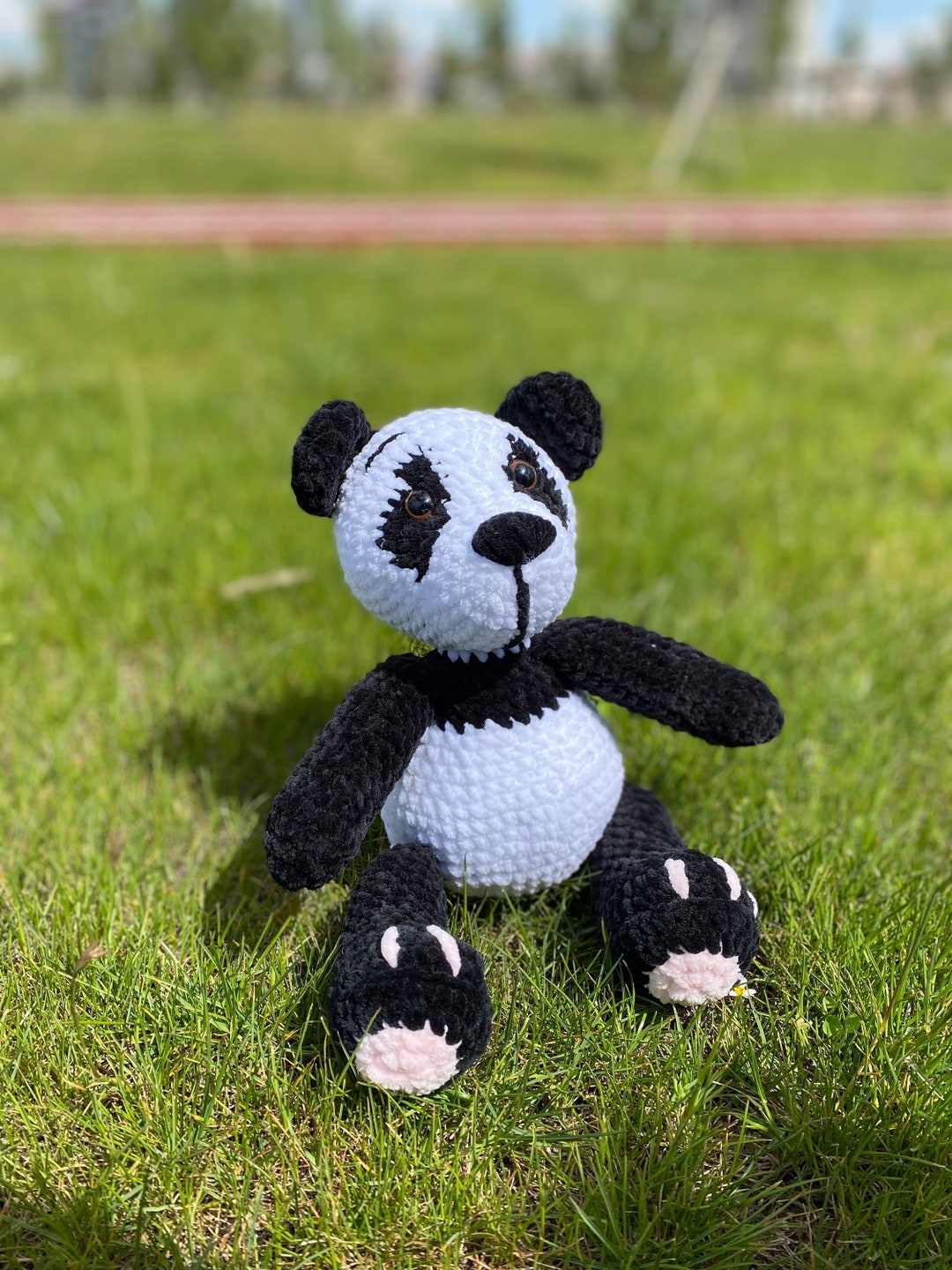 Crochet PATTERN Panda, No Sew, Amigurumi Tutorial PDF in English, Toy ...