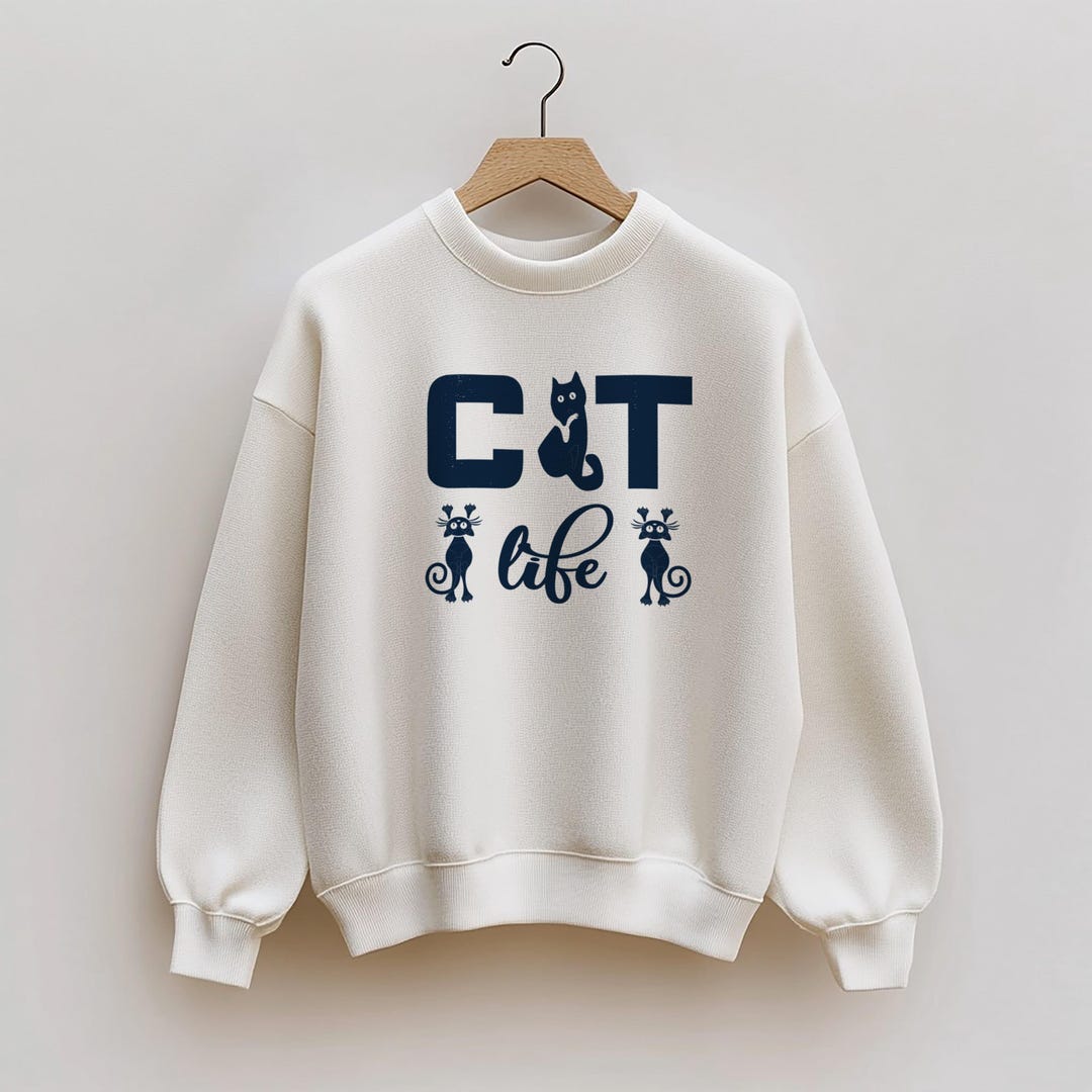 Cat Life SVG: Better With Cats - Cut File for Cricut, Silhouette - Pet ...