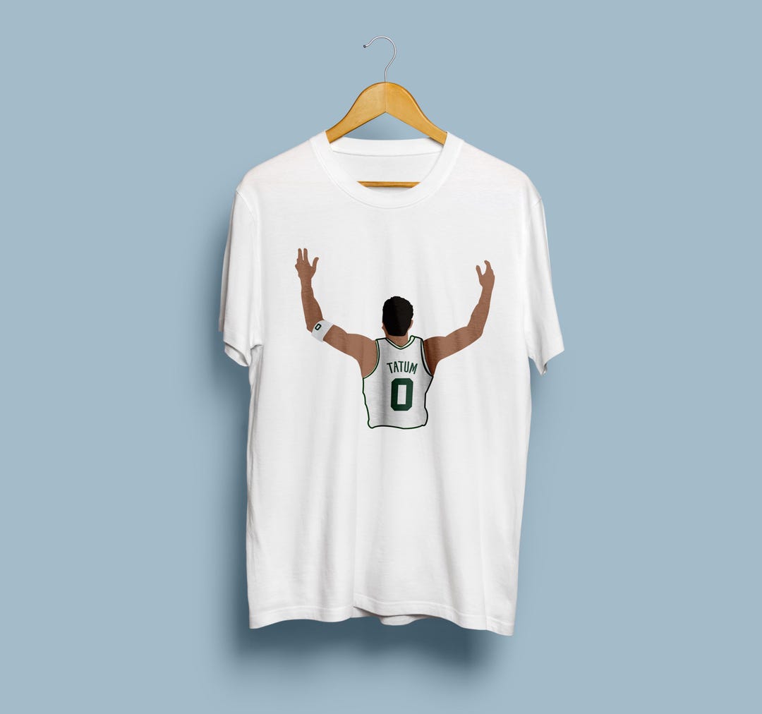 Jayson Tatum Boston Celtics SVG PNG File for T-shirt Design, Basketball ...