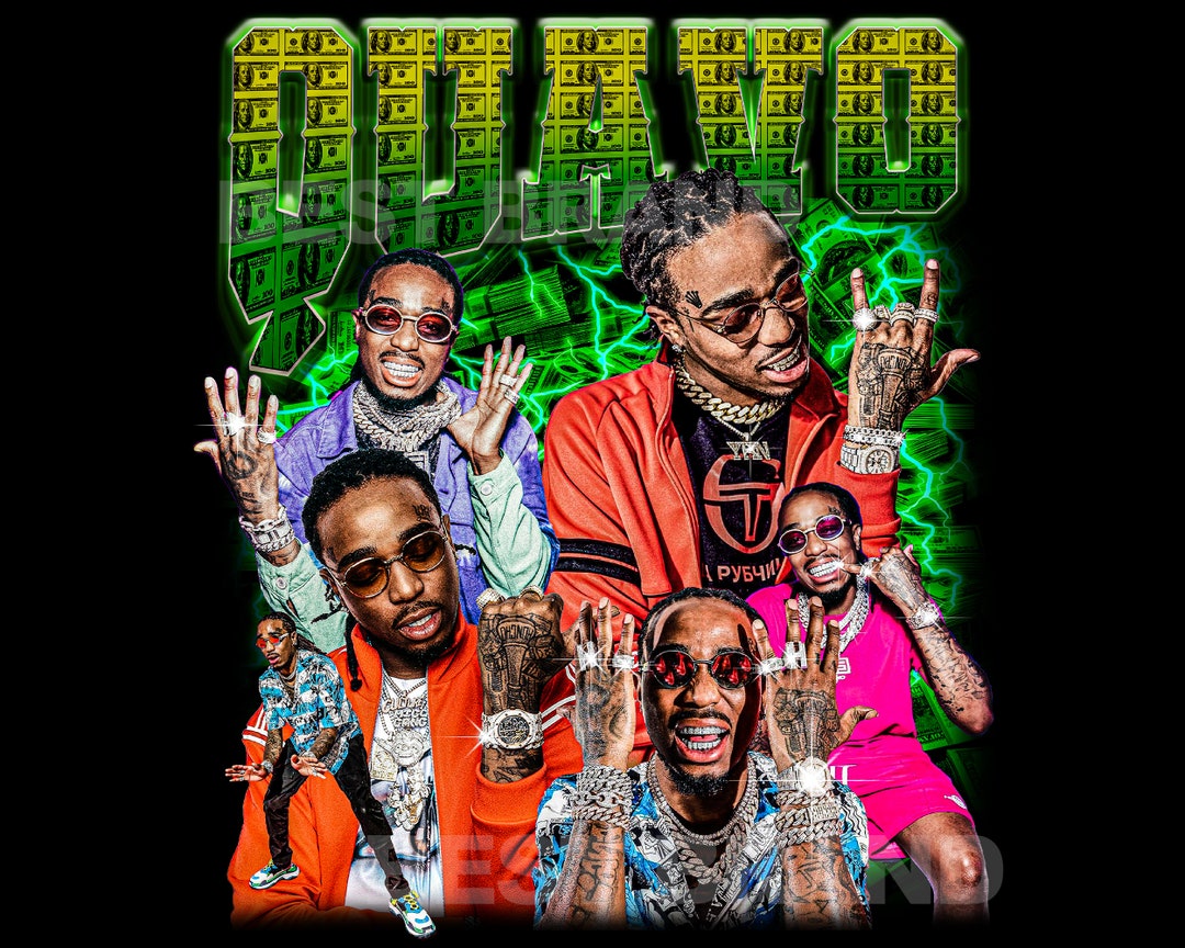 Quavo Png , Ready to Print, Printable Design, Artist, 90s, Bts , Rap ...