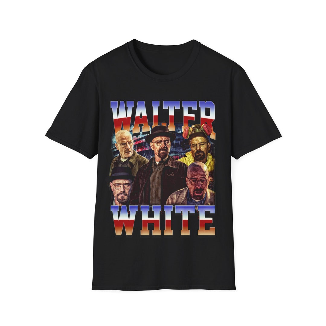 Walter White Bootleg Shirt, 90s Vintage Shirt, Breaking Bad, Better ...