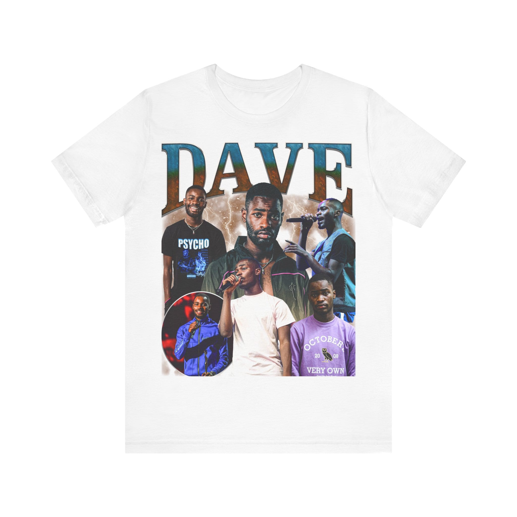 Dave UK Rapper Vintage 90s Bootleg T-shirt, Retro Hip Hop Graphic Tee ...