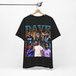 Dave UK Rapper Vintage 90s Bootleg T-shirt, Retro Hip Hop Graphic Tee ...