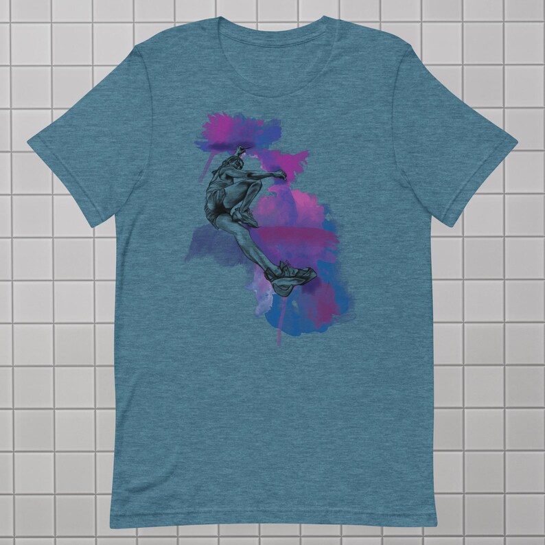 Slab Climbing Tee – Hand Drawn, Comfortable & Stylish Rock Climbing T ...