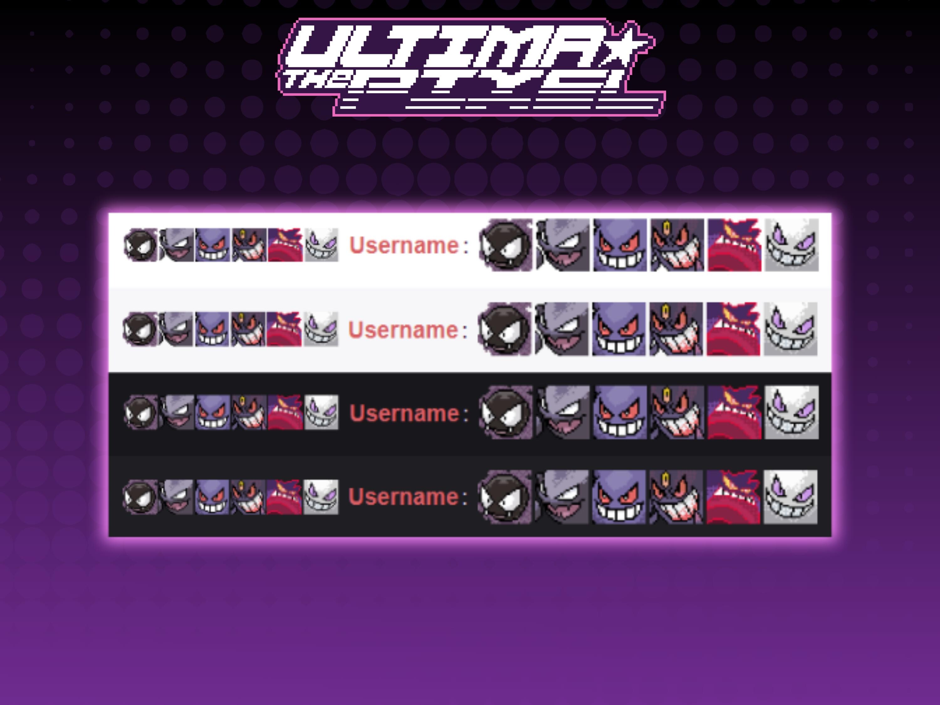 Gengar Twitch Badges | Pokemon | Ghost | Stream | Emote | Twitch ...