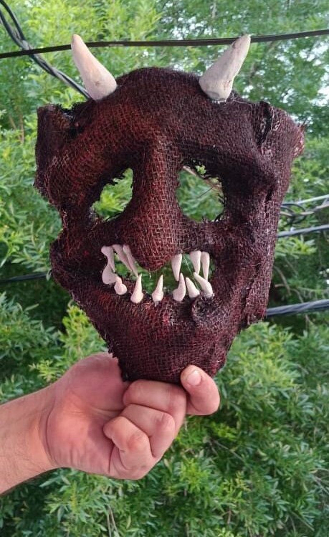 Devilish Imp Mask - Etsy