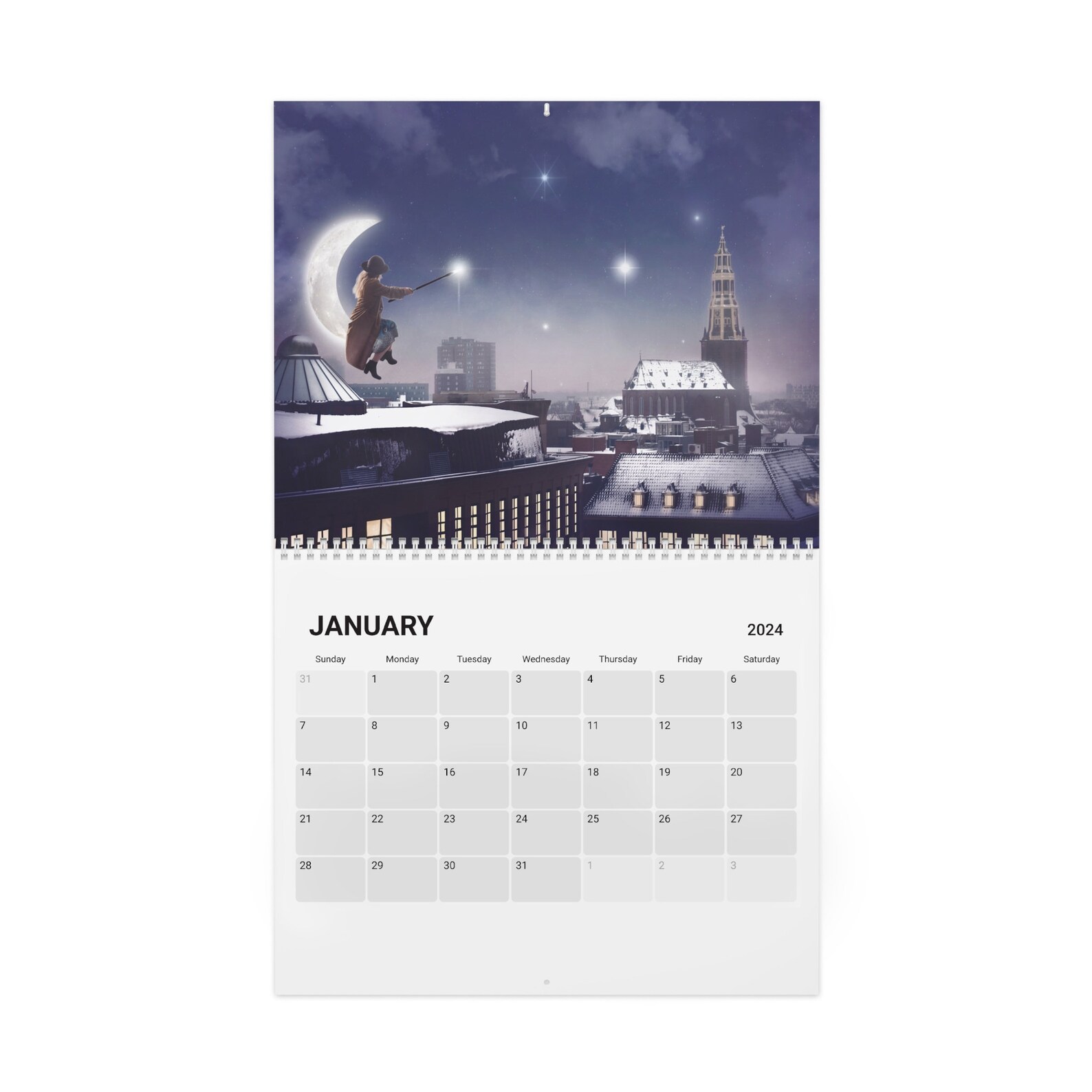 Cool Dreamy Calendar Full of Enchanted Landscapes: Perfect Gift for the ...