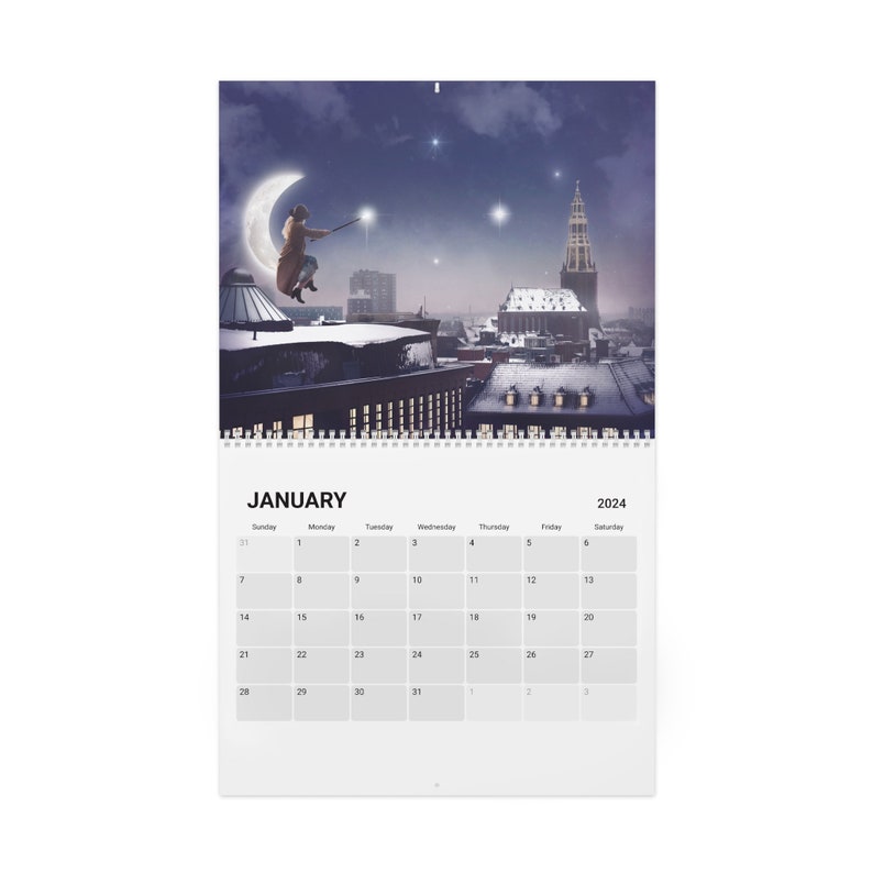 Cool Dreamy Calendar Full of Enchanted Landscapes: Perfect Gift for the ...