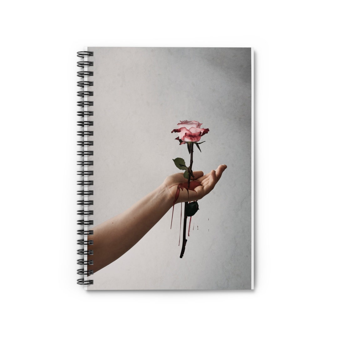 Spiral Notebook: Love Hurts sometimes - Etsy