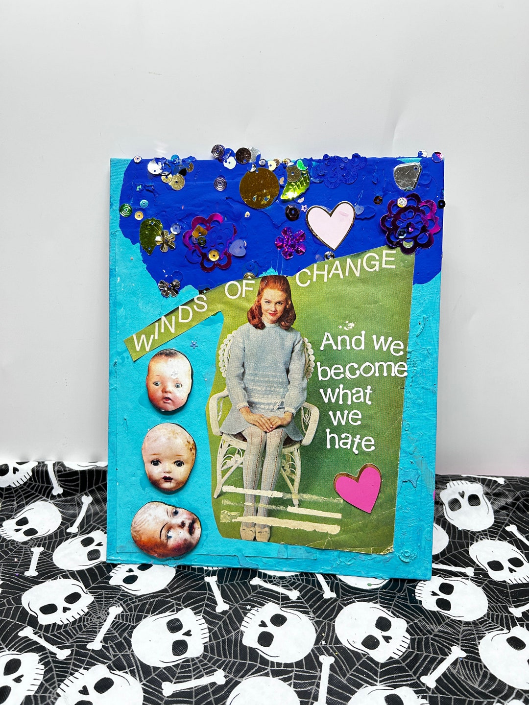 What We Hate original Collage - Etsy