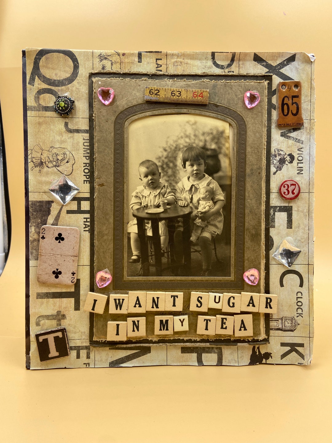 Sugar original Collage - Etsy