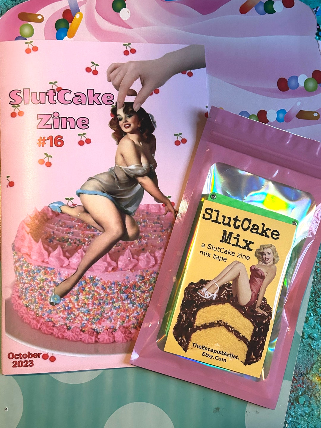 Slutcake 16 the Slutcake Mix Tape - Etsy