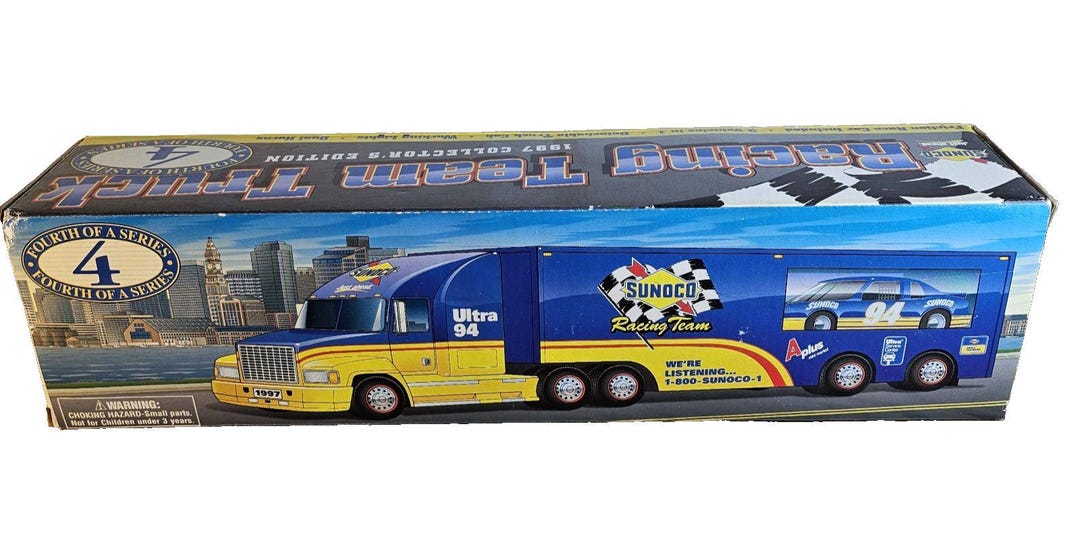 Classic New Sunoco Series 4 Racing Team Truck 1997 Collector's Edition ...