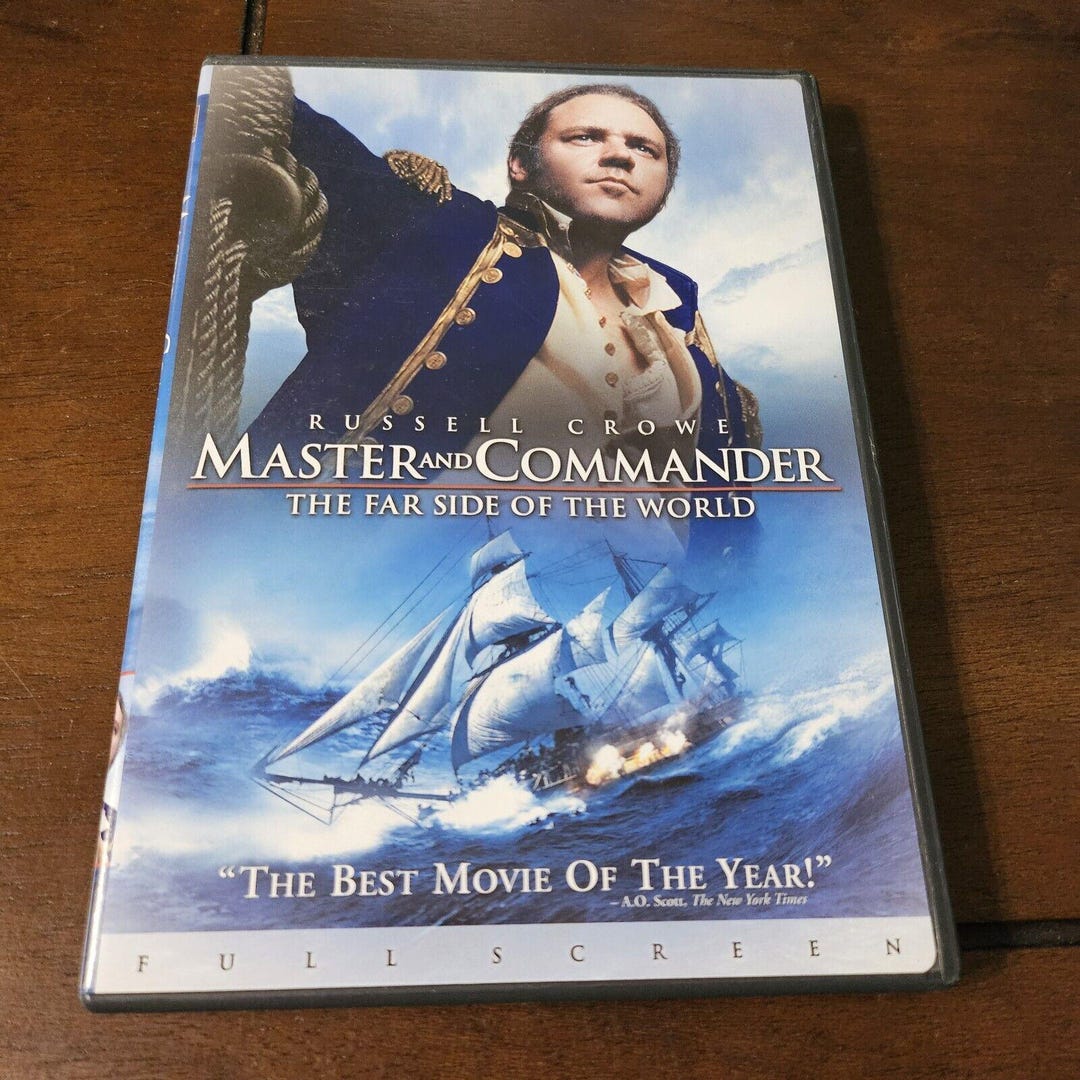 Master and Commander: the Far Side of the World Full Screen Version DVD ...