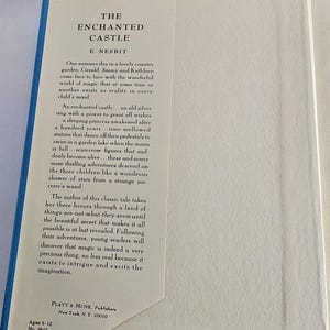 The Enchanted Castle ~~ E. Nesbit HC/DJ 1966 Illustrated by Fraser ...