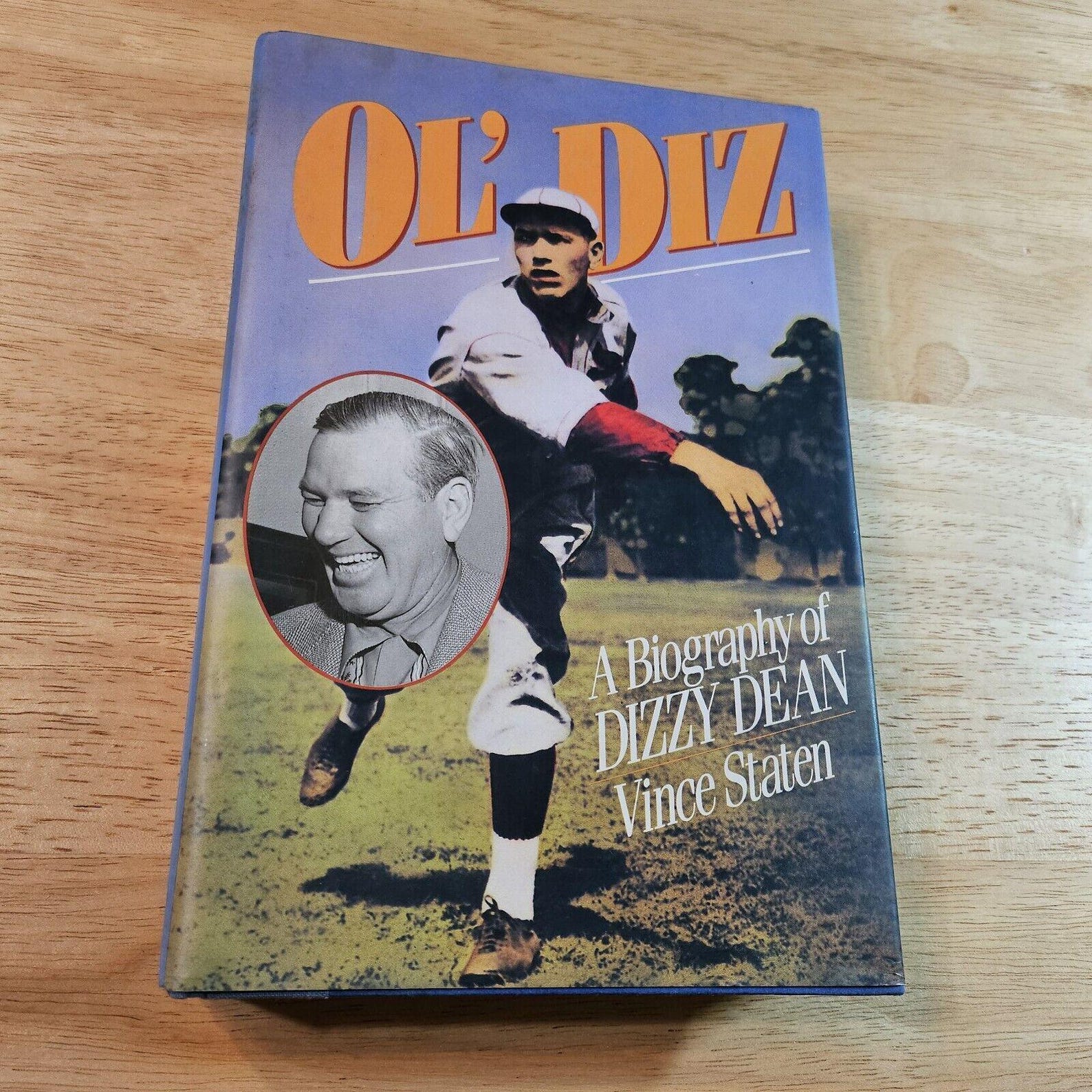 Ol' Diz HB/DJ Biography of Dizzy Dean, First Edition St Louis Cardinals ...